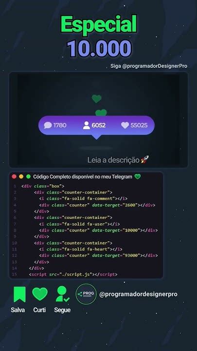 Código Completo No Meu Telegram 🔥 Frontend Programacao