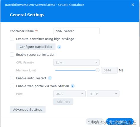 技术杂文：群晖上docker版svn服务器从搭建到访问的全程记录群晖svn服务器 Csdn博客