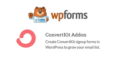 Wpforms Convertkit Addon 100 Wordpress Plugins