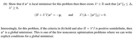 solved question 6 consider the constrained optimisation
