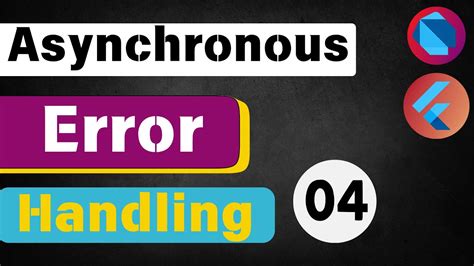 dart asynchronous error handling try catch async await dart