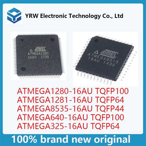 New Atmega1280 16au Atmega1281 16au Atmega640 16au Atmega325 16au Qfp64