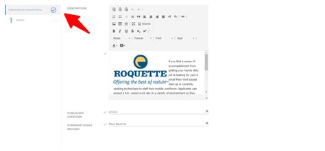 Published Status To Import Matador Jobs Documentation And Support