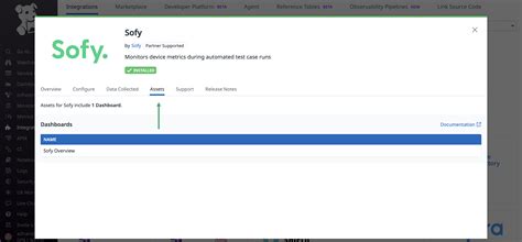 Integration With Datadog Sofy Support Docs No Code Automation