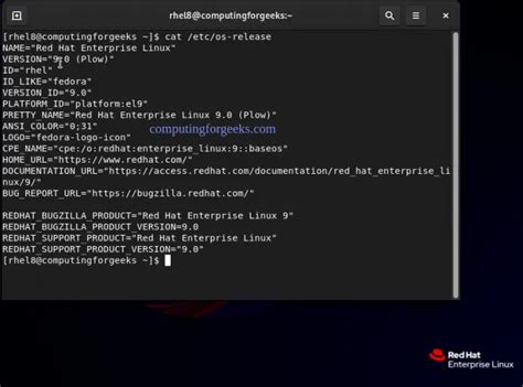How To Upgrade To RHEL From RHEL Linux ComputingForGeeks How To Upgrade To RHEL From RHEL Linux ComputingForGeeks
