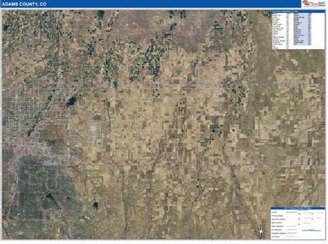 Adams County Colorado Map