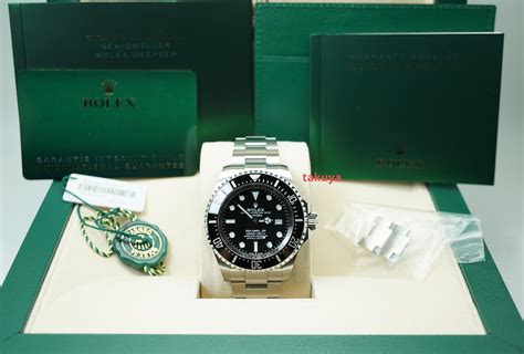 Rolex 126660 DEEPSEA DSSD BLACK DIAL NEW MODEL 2022 WARRANTY FULL SET