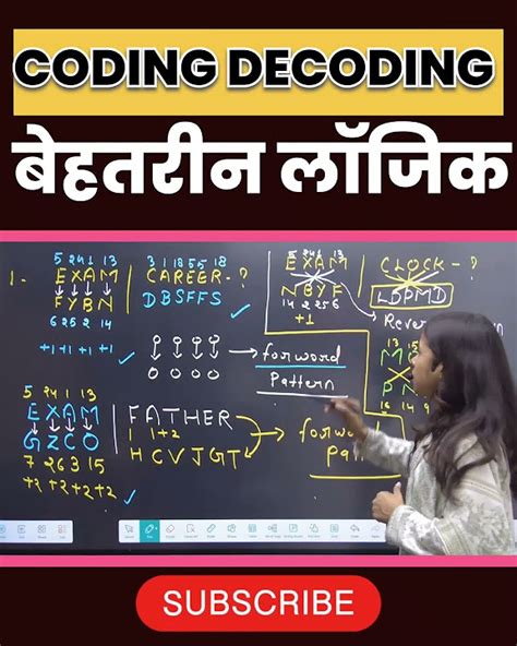 coding decoding tricks viral reasoning tricks coding codingdecoding youtube