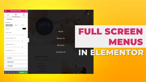 How To Create Full Screen Menus In Wordpress Using Elementor 2022 Wordpress Tutorial 2022