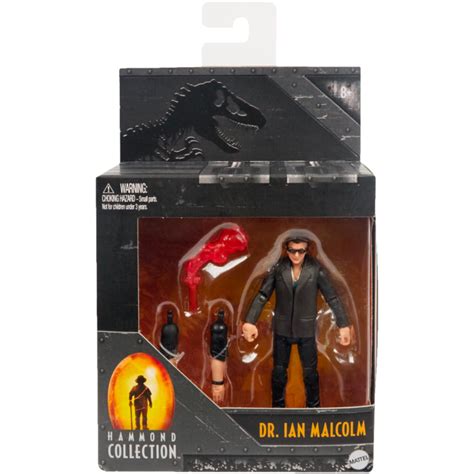 Jurassic Park Dr Ian Malcolm Hammond Collection 375” Scale Action Figure By Mattel Popcultcha