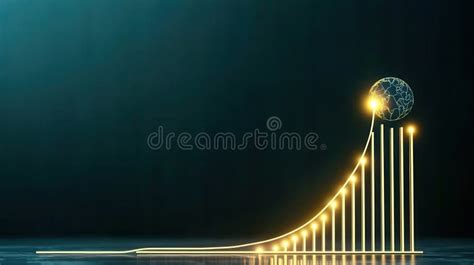 Rising Energy Demand Curve With Global Impact Visualization Stock Illustration Illustration Of