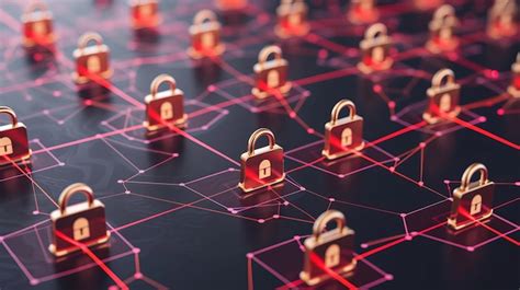 Premium Photo Secure Connection Dynamic Data Stream With End To End Encryption And Connection