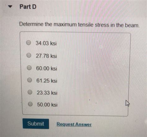 Solved A Beam Is Shown In The Figure Below The Beam Has A Chegg
