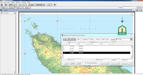 How To Coordinate In A Raster Map Geography Information Science