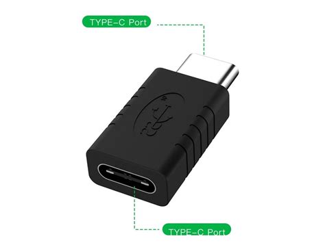 Adaptador Usb Tipo C Macho para Fêmea Usb C Conversor Otg Cabo de Extensão Tipo C para Samsung