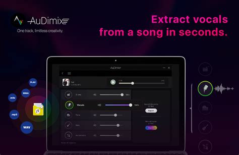 Separate Vocals From Music With Audimix Global Delight