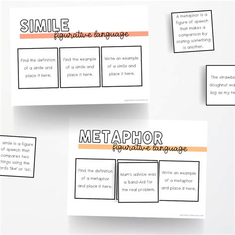 Figurative Language Matching Game