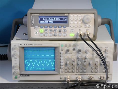 Agilent Hp 33220a 20mhz Arbitrary Waveform Function Generator Lxi Gpib