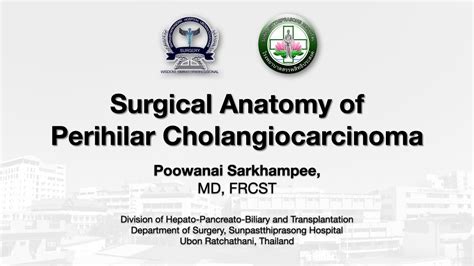 Surgical Anatomy Of Perihilar Cholangiocarcinoma Surgeons Perspective Thai Version Youtube