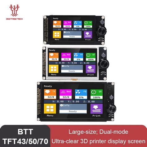 BIGTREETECH TFT43 TFT50 TFT70 V3 0 Touch Screen 12864LCD Dual Mode 3D