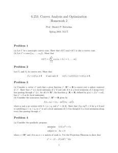 Convex Optimization Theory Chapter Exercises And Solutions