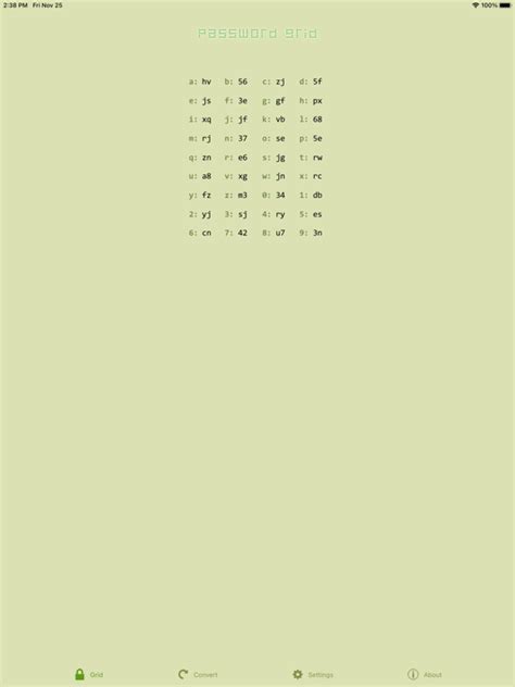 Password Grid App Price Drops
