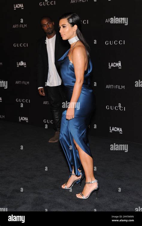 Kim Kardashian Attends The Lacma Art Film Gala At The Lacma Los Angeles Stock Photo Alamy