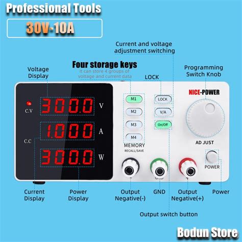 Rs232 Programmable Dc Power Supplies With Memory Function Benchtop