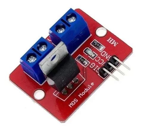 Módulo Mosfet Irf520 Arduino Control Motor Dc Pwm