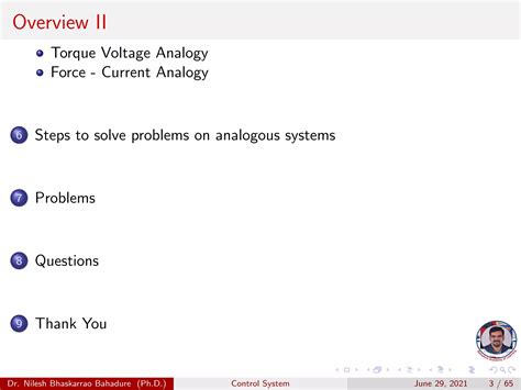 Control System Mathematical Modelling Of A System Pdf