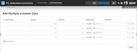 Code Town How To Insert Multiple Records Using An Editable Grid In Appian