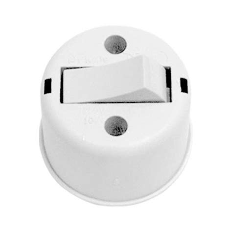 Interruptor Simples Externo 10a 250v Branca Sobrepor Pluzie