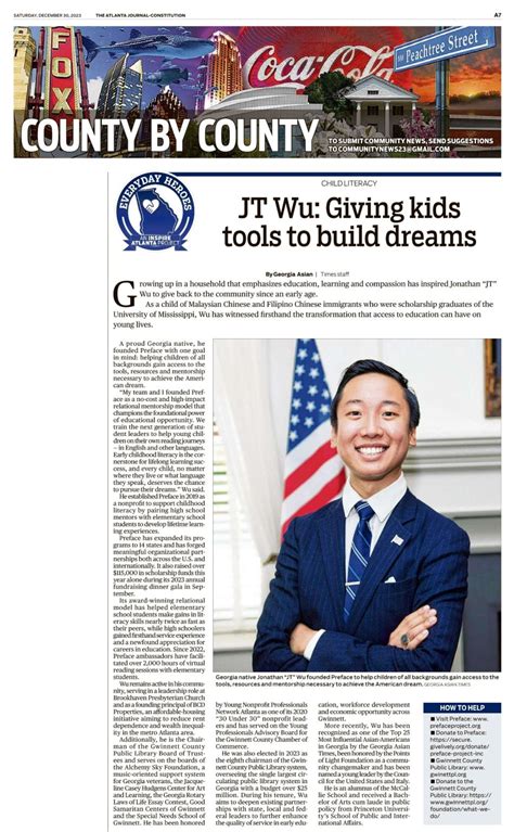Jonathan Jt Wu On Linkedin Inspireatlanta Everydayheroes