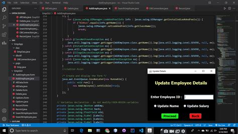 Github Tabrez Employee Management Gui A Management Application Which Manages Records Of