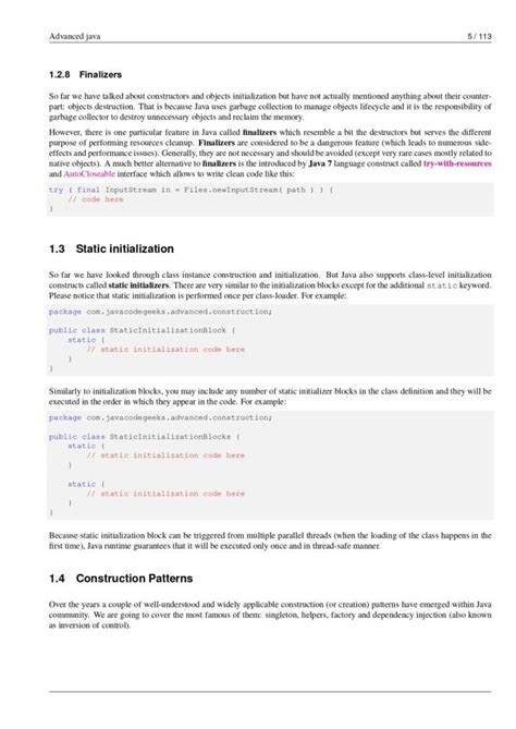 Advanced Java Notes PDF Connect 4 Programming