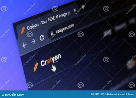 Craiyon Ai Image Generator Editorial Stock Photo Illustration Of