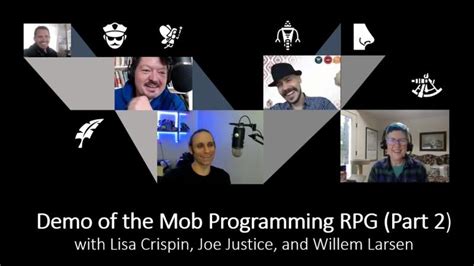 Willem Larsen On Linkedin Demo Of The Mob Programming Rpg Part 2