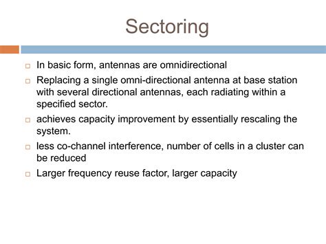 Concepts Of And Cell Sectoring And Micro Cell Ppsx