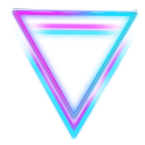 Neon Shape Triangle Png Free Png Images Toppng