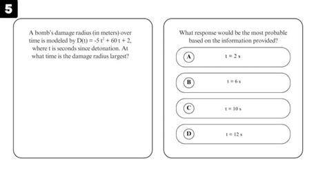 Digital Sat Prep Math Test Bundle Worksheet Nonlinear Functions
