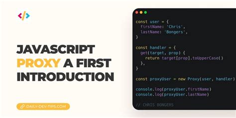 javascript proxy a first introduction r devto