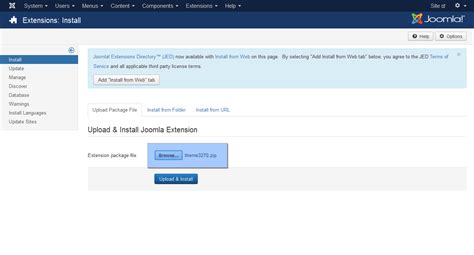 Joomla 3x How To Install Engine And Template On Localhost Separately Template Monster Help