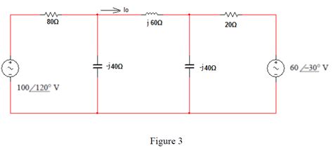 solved using mesh analysis determine the current io for the