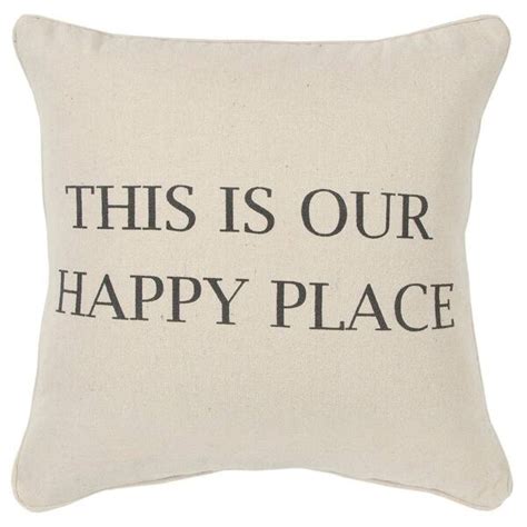 This Is Our Happy Place Down Filled Pillow Bed Bath And Beyond 23000278