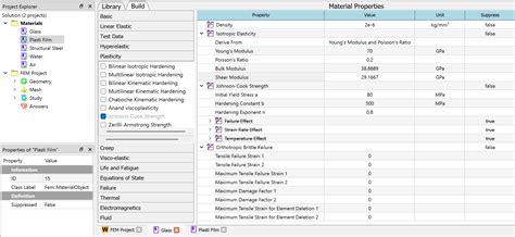 Defining Multi Layered Composite Structure In Finite Element Analysis
