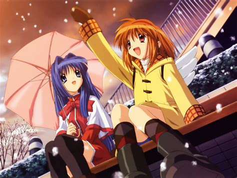 Tsukimiya Ayu And Minase Nayuki Kanon Drawn By Ikeda Kazumi Danbooru