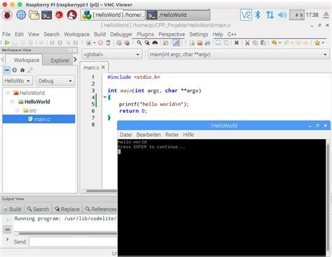 Raspberry Pi C Entwicklungsumgebung Developer Blog