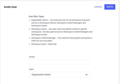 managing the users in your organization vntana