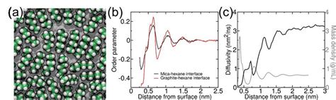 Figure S9 Structure Of Solvation Layers Of Hexane A Snapshot From Download Scientific