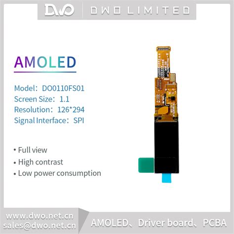 Do0110fs01 Do0110fs01 Amoled Screen 11 Inch 126294 Spi Lcd Panel